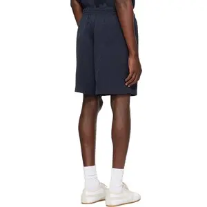 Casablanca Monogram-print Shorts - Navy