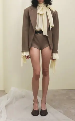 Arakii Mood Wool-blend Shorts