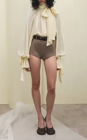 Arakii Mood Wool-blend Shorts