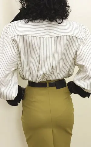 Arakii Boxy Striped Shirt