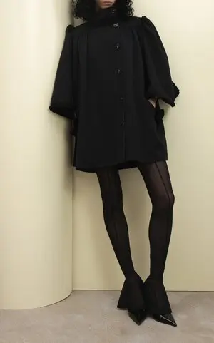 Arakii Sheer Ruffle Tights