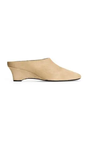 BY MALENE BIRGER Silvinna Pony Hair Mules