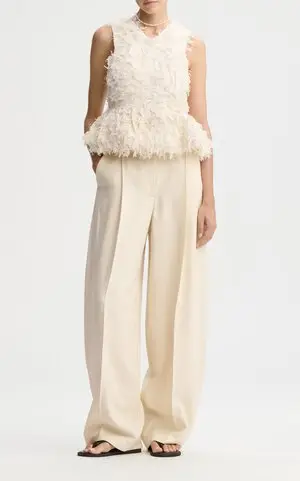 BY MALENE BIRGER Serayan Cotton-blend Top