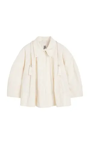 BY MALENE BIRGER Kamille Cotton-blend Trench - Ivory