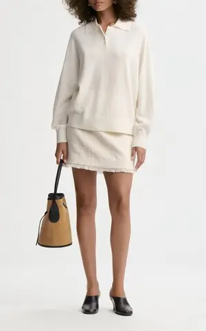 BY MALENE BIRGER Carmine Wool-cashmere Knit Top