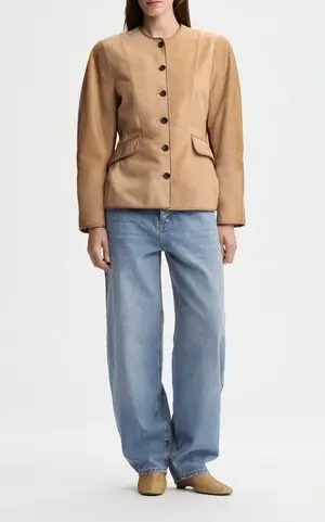 BY MALENE BIRGER Erin Leather Jacket
