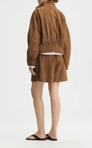 BY MALENE BIRGER Marie Suede Shorts