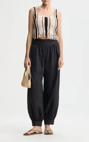 BY MALENE BIRGER Hailey Cotton Crochet Top