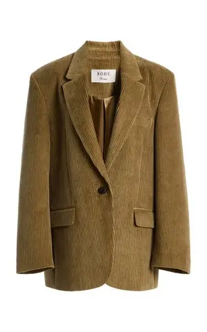 RÓHE Oversized Corduroy Blazer
