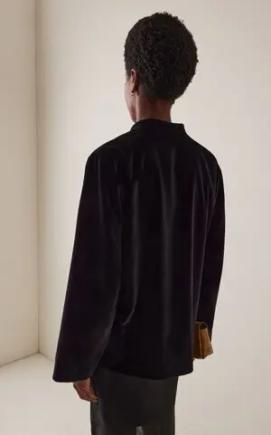 RÓHE Pankou Closure Velvet Jacket