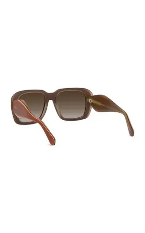 Loewe Signature Square-frame Acetate Sunglasses - Orange