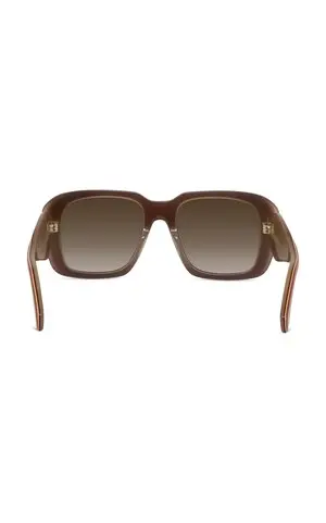 Loewe Signature Square-frame Acetate Sunglasses - Orange