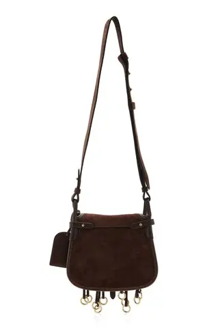Prada Corsaire Fringed Suede Crossbody Bag