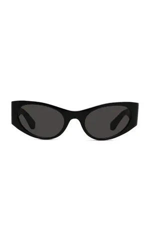 Loewe Signature Cat-eye Acetate Sunglasses - Black