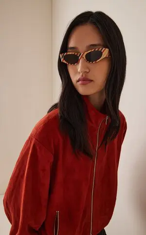 Loewe Signature Cat-eye Acetate Sunglasses - Multi