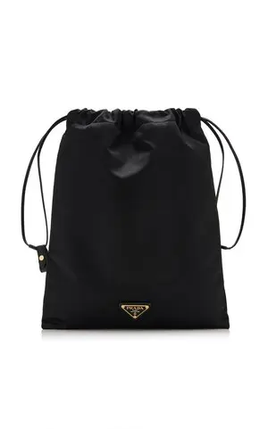 Prada Wish Re-Nylon Pouch Black