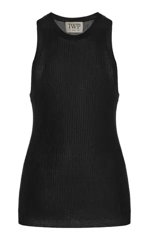 TWP Port Tank Top Dark Grey