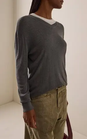 TWP Second Skin Sweater - Dark Grey