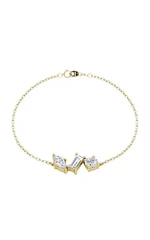 VRAI 14k Yellow Lab-grown Diamond Orion Bracelet - Gold