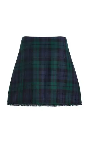 Cara Cara Kate Virgin Wool Mini Skirt