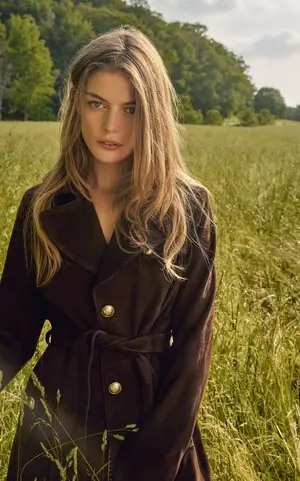 Cara Cara Charlie Lamb Suede Trench Coat