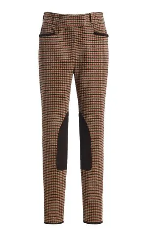 Cara Cara Turin Stretch Pants - Plaid