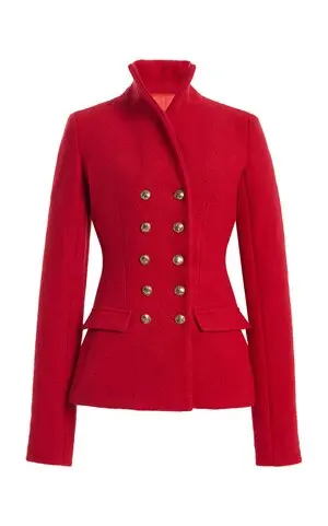 Cara Cara Andreas Wool Blazer - Red