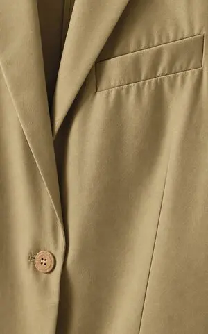 THE GARMENT Eleanor Wool-blend Blazer - Olive