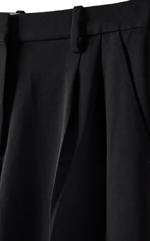 THE GARMENT Crepe Culottes - Black