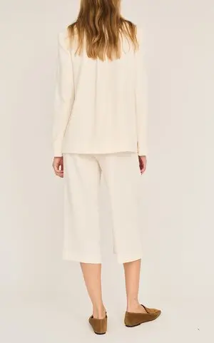 THE GARMENT Crepe Button Jacket - Off-white