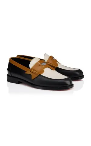 CHRISTIAN LOUBOUTIN The Plato Leather Loafers