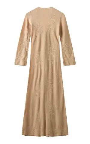 THE GARMENT Desire Cotton Button Maxi Dress - Tan