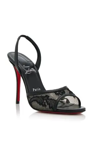 CHRISTIAN LOUBOUTIN Miss Z 100mm Slingback Sandals