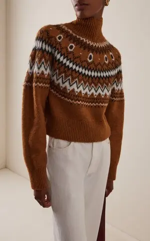 FAVORITE DAUGHTER The Chalet Fair Isle Sweater