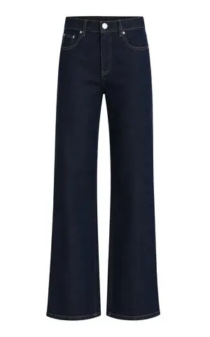 DL1961 Drue Straight Low-rise Highluxe™ Jeans - Blue
