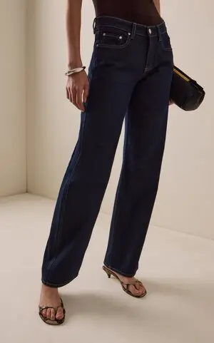 DL1961 Drue Straight Low-rise Highluxe™ Jeans