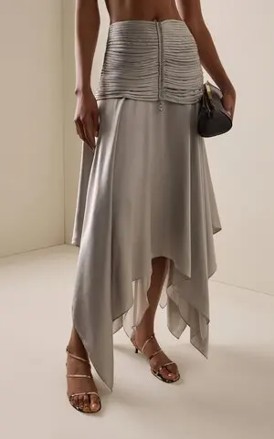 FRANCESCA MIRANDA Erden Silk Skirt