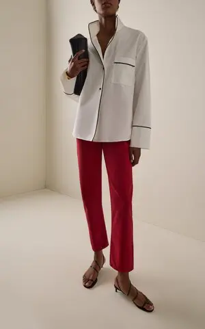 Tove Sylvie Collared Cotton Shirt