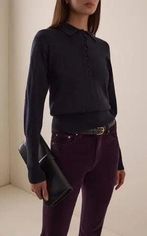 DL1961 November Merino Wool Knit Polo