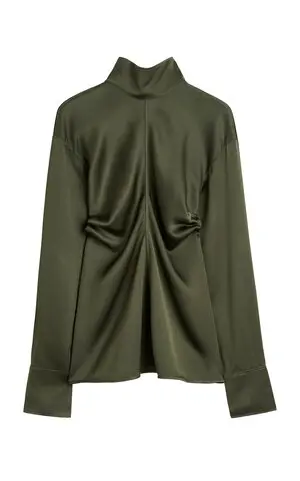 TOTEME Slouch Satin Top
