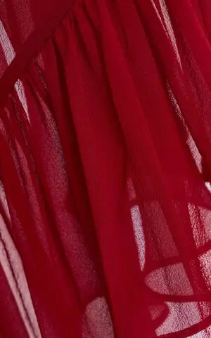Tove Harlowe Ruffled Silk Top