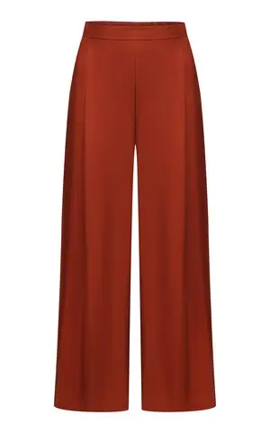 DI STAVNITSER New Relax Silk Pants - Red
