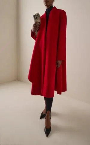 Tove Maxime Wool Scarf Coat