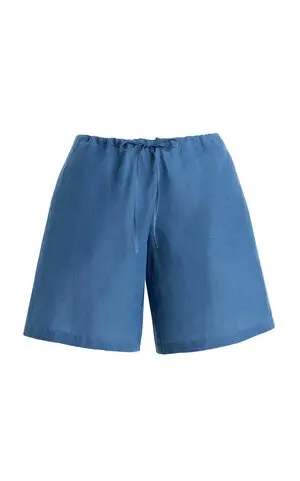 THE ANTEROS Exclusive Coen Linen Shorts