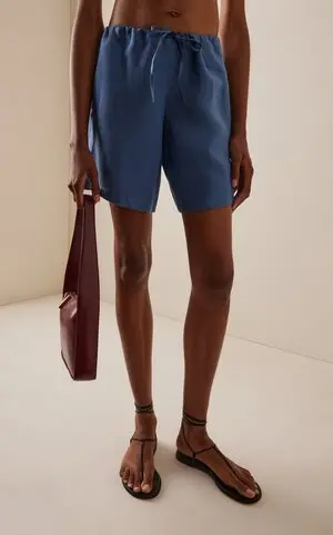 THE ANTEROS Exclusive Coen Linen Shorts