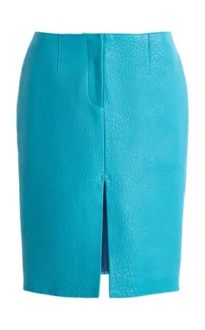 Tove Reeva Leather Mini Skirt