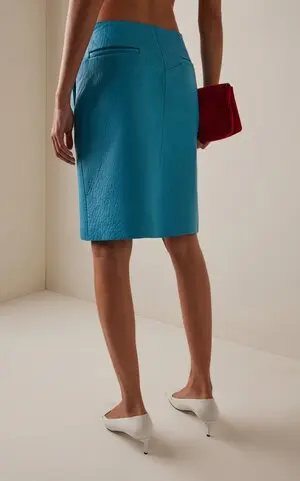Tove Reeva Leather Mini Skirt