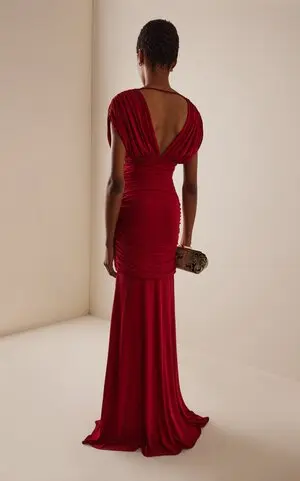 Simkhai Norvelle Jersey Gown