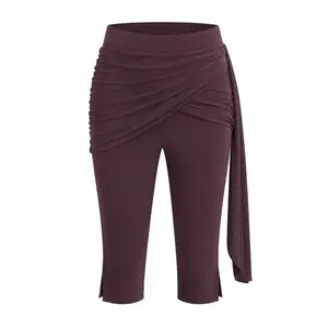 CELESTINE & MAE Imai Wrap Tie Capri Pants