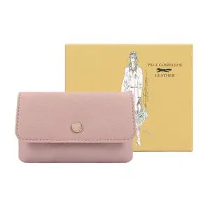 Paul Costelloe Isla Leather Purse - Pink